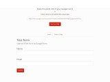 Submit Html Form To Google Form